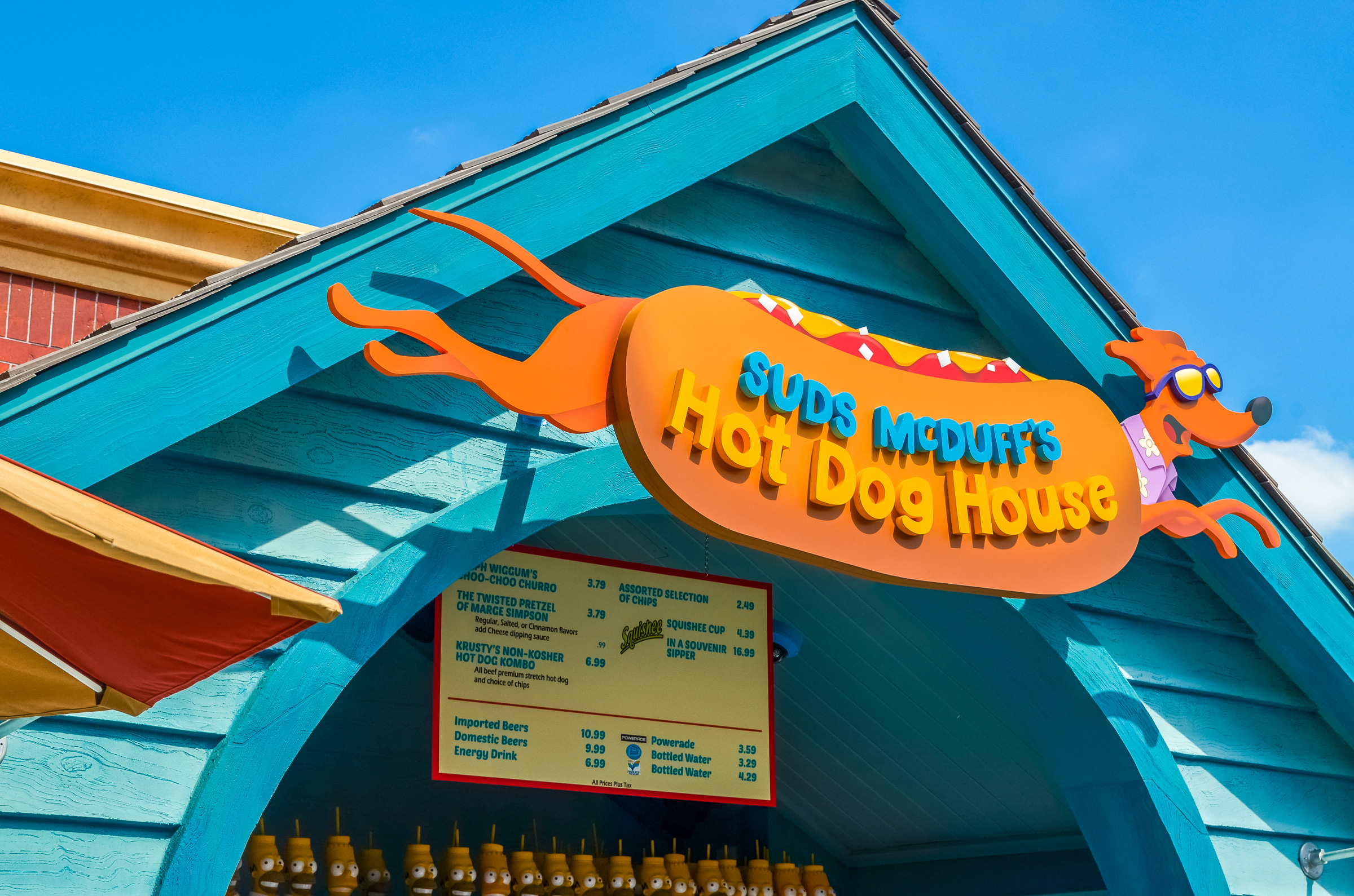 Suds McDuff's Hot Dog Stand at Universal Studios Hollywood | Attraction ...