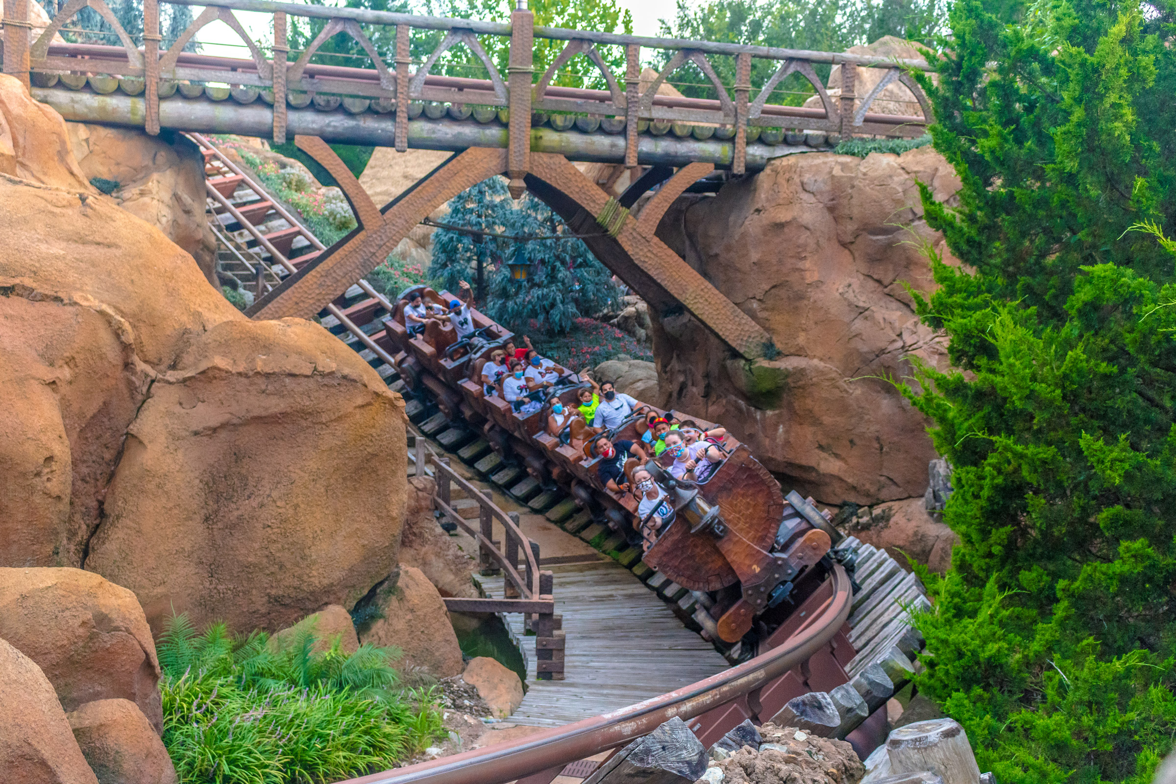 Seven Dwarfs Mine Train At Walt Disney World Attraction Insight