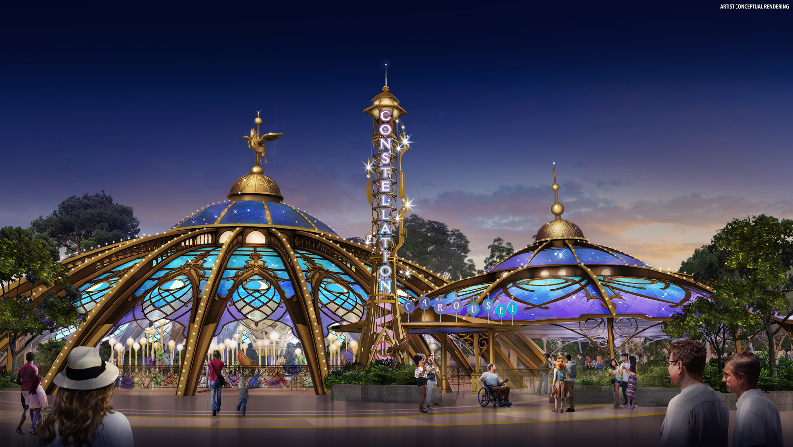 Constellation Carousel at Universal Orlando | Attraction Insight