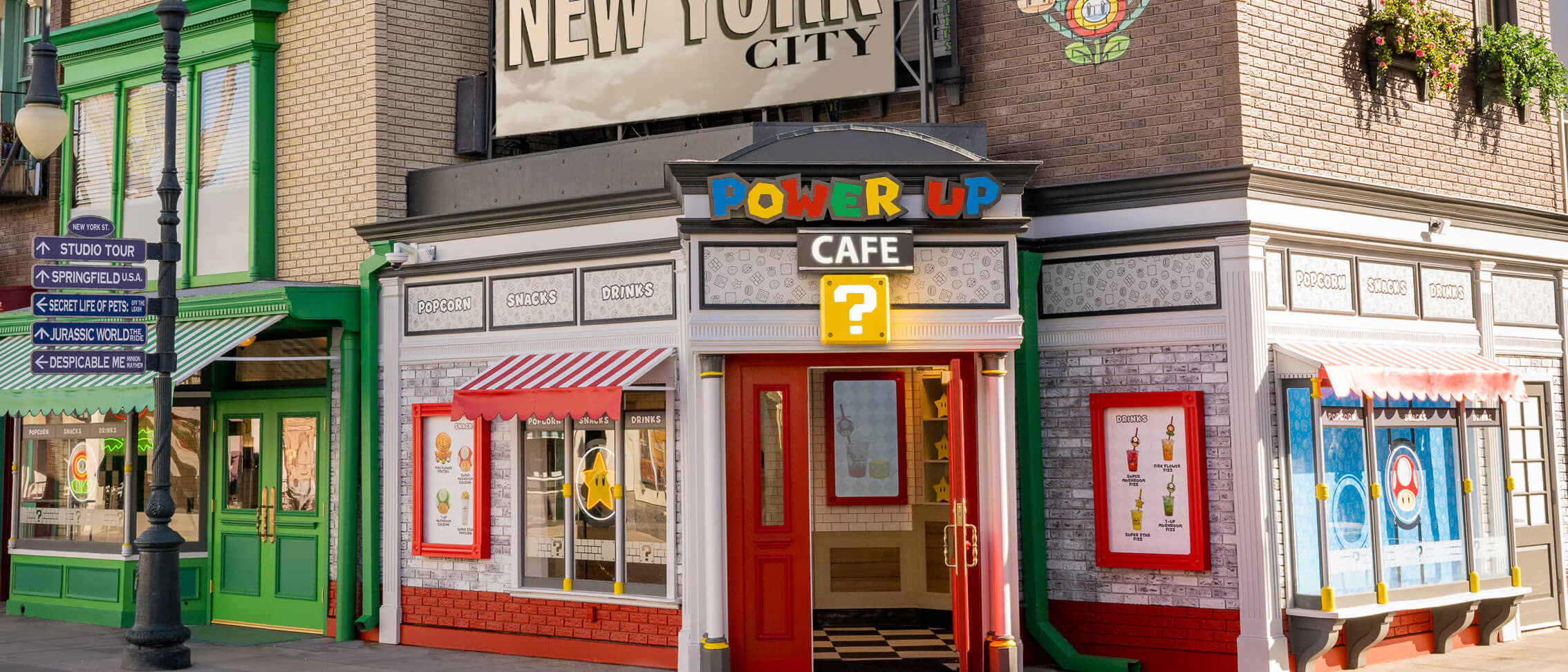 Power Up Cafe at Universal Studios Hollywood | Attraction Insight