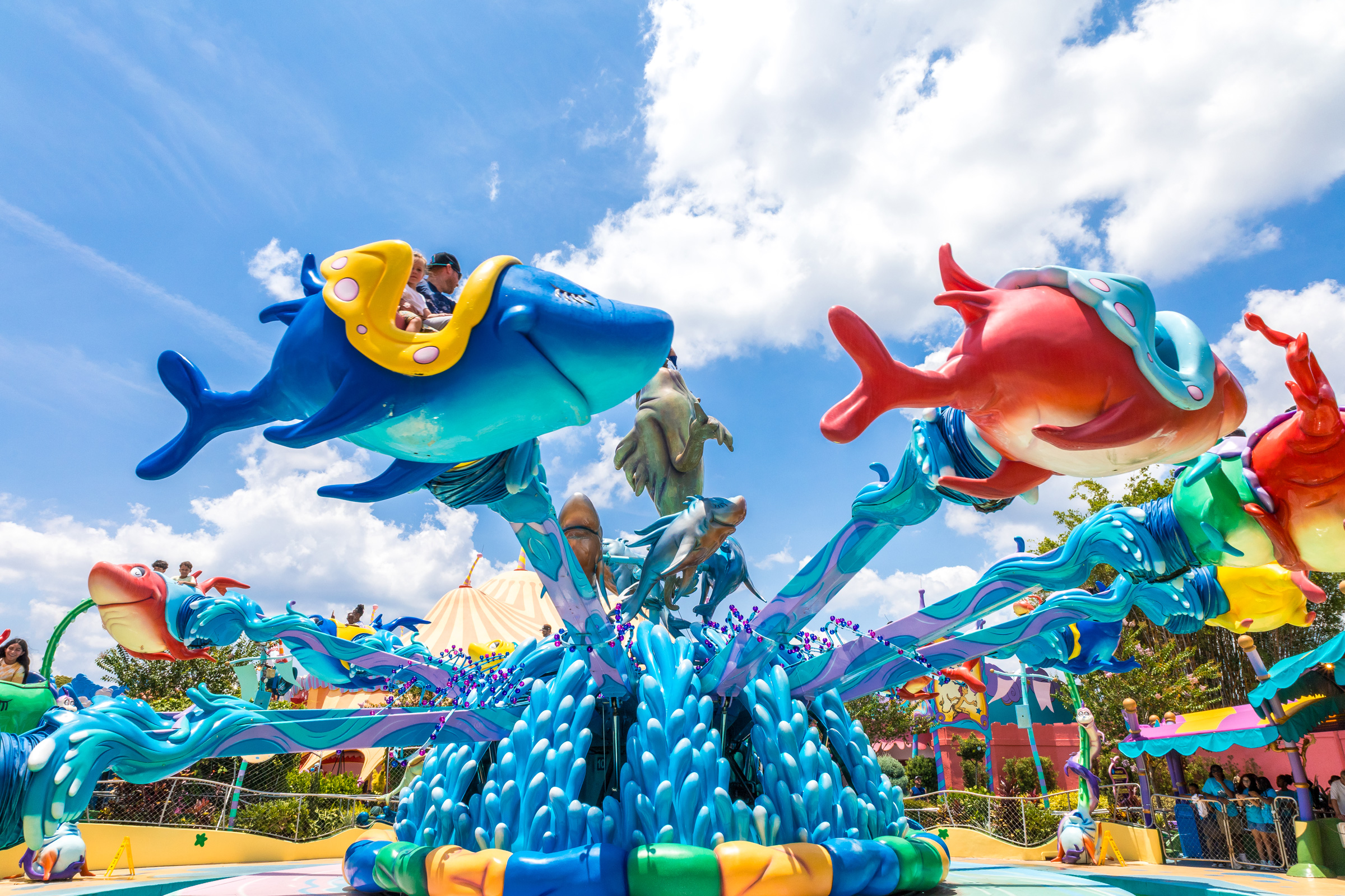 One Fish, Two Fish, Red Fish, Blue Fish at Universal Orlando ...