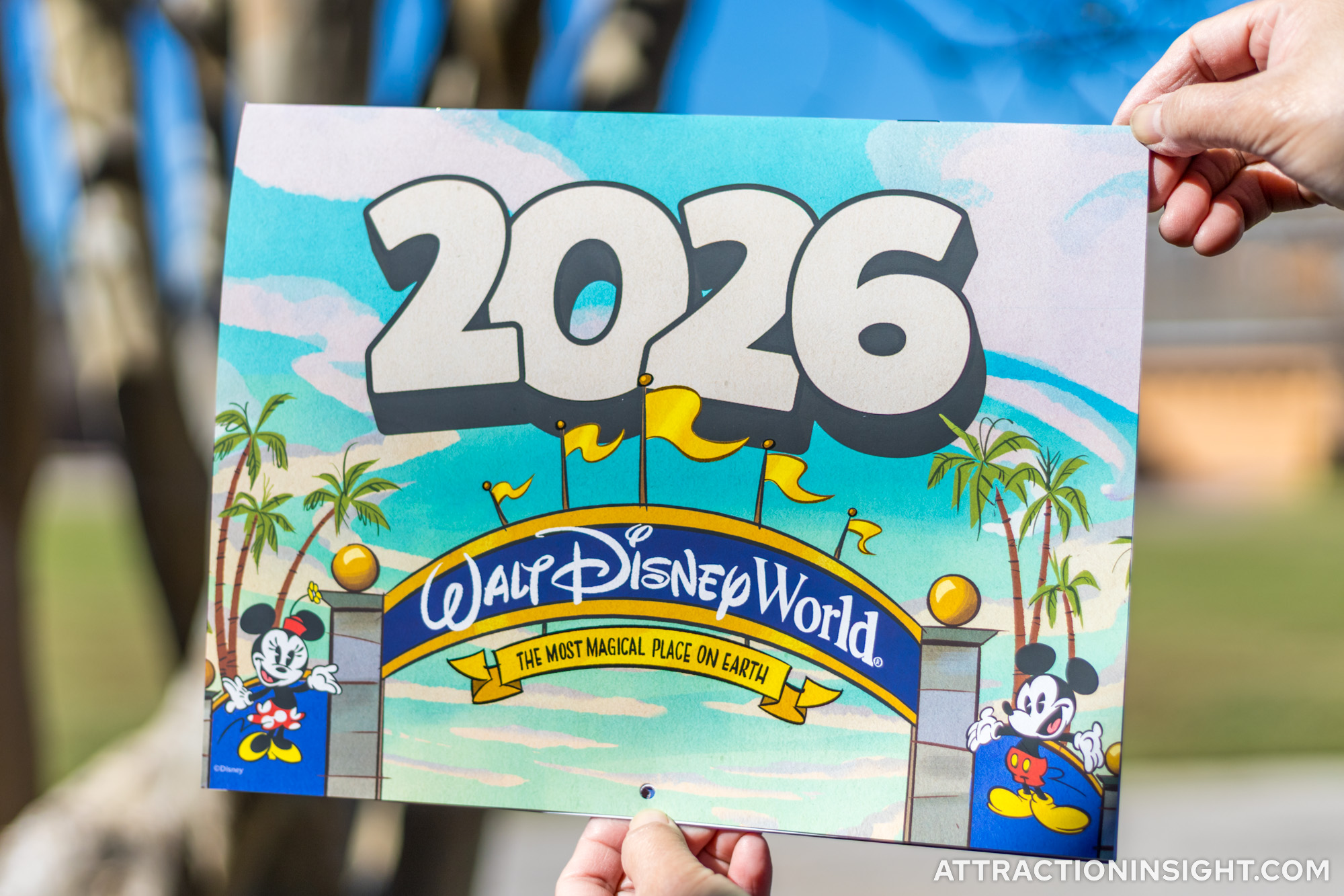 Walt Disney World Sends Free Calendar & Stickers to Annual Passholders ...