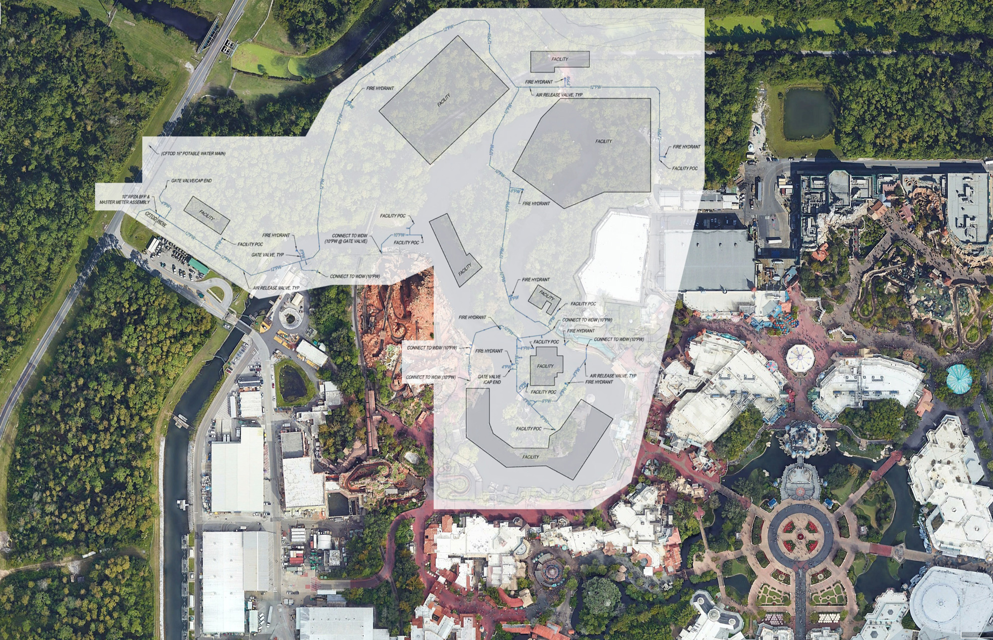 New Disney World Permit Reveals Larger Villains Land Structures, Other ...